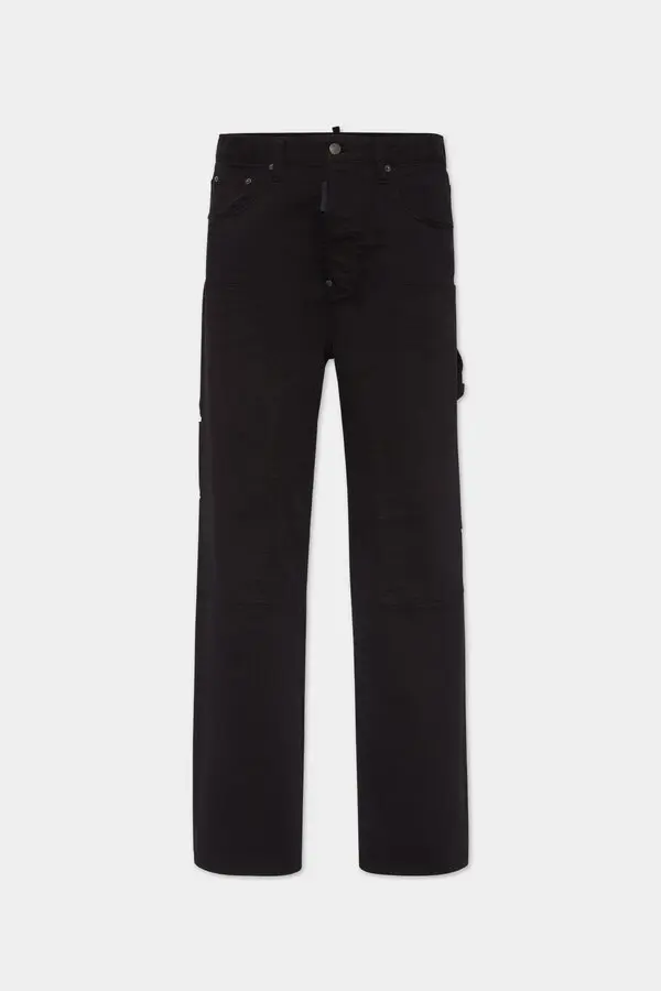 Dsquared2 Bull Loose Carpenter Jeans - Black