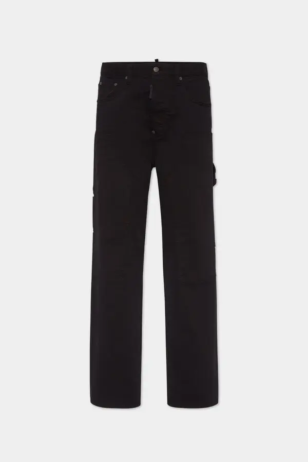 Dsquared2 Bull Loose Carpenter Jeans - Black