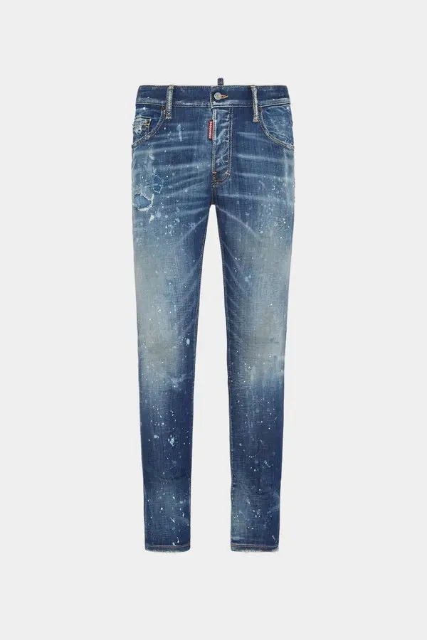 Dsquared2 Medium Galaxy Wash Supertwinky Jeans - Blue