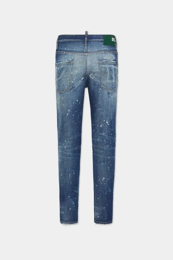 Dsquared2 Medium Galaxy Wash Supertwinky Jeans - Blue