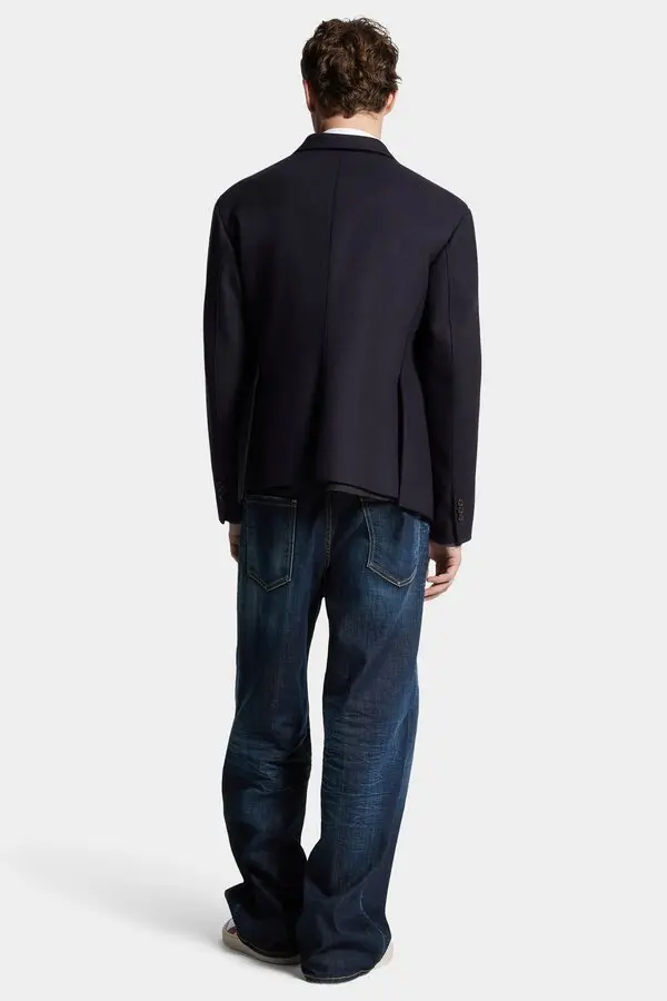 Dsquared2 Dark Clean Wash Loose Jeans