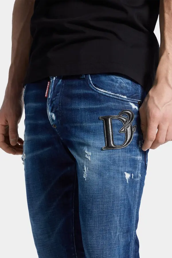 Dsquared2 Dark Wash Skater Jeans