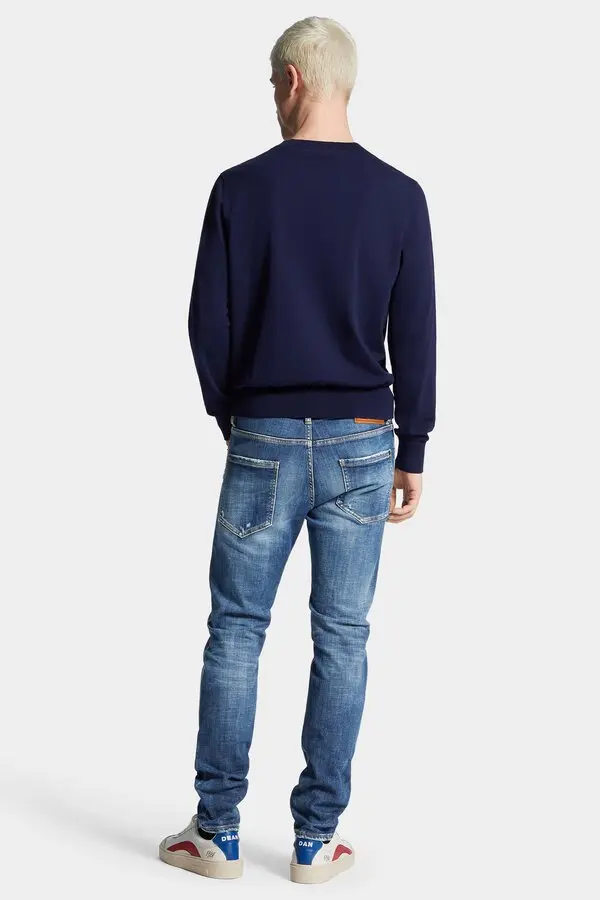 Dsquared2 Medium Wash Cool Guy Jeans - Blue