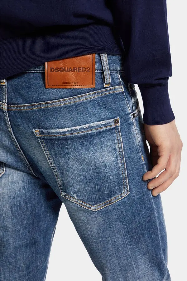 Dsquared2 Medium Wash Cool Guy Jeans - Blue