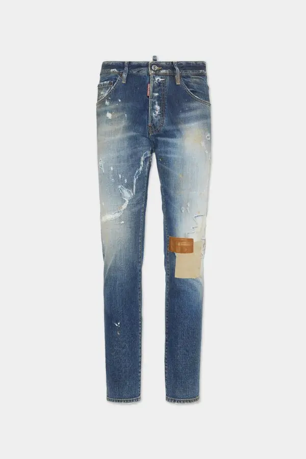 Dsquared2 Medium Sand Wash Cool Guy Jeans - Blue