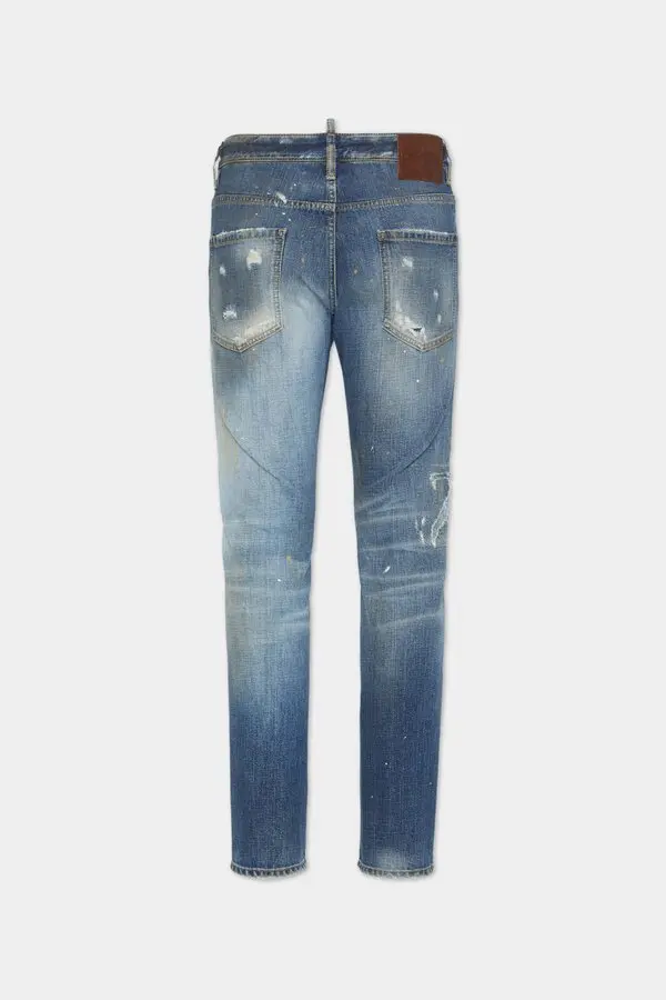 Dsquared2 Medium Sand Wash Cool Guy Jeans - Blue
