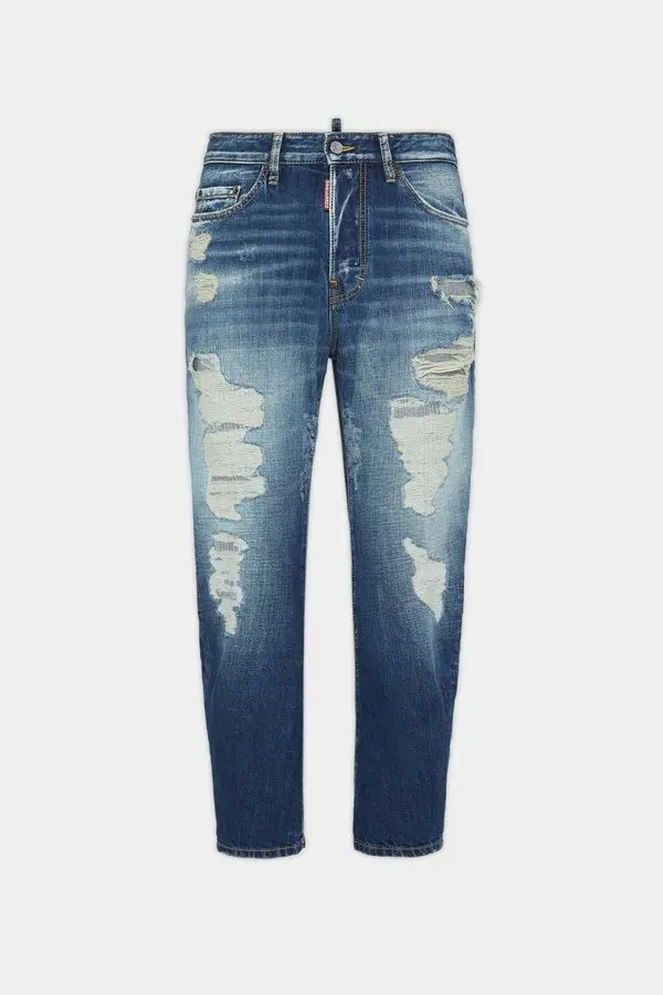 Dsquared2 Medium Fraded Wash Bro Jeans