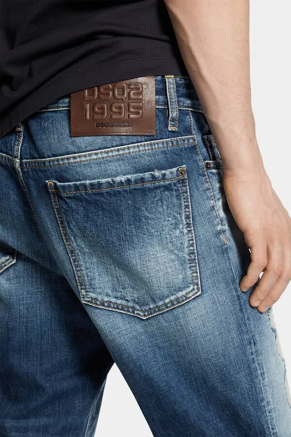 Dsquared2 Medium Fraded Wash Bro Jeans