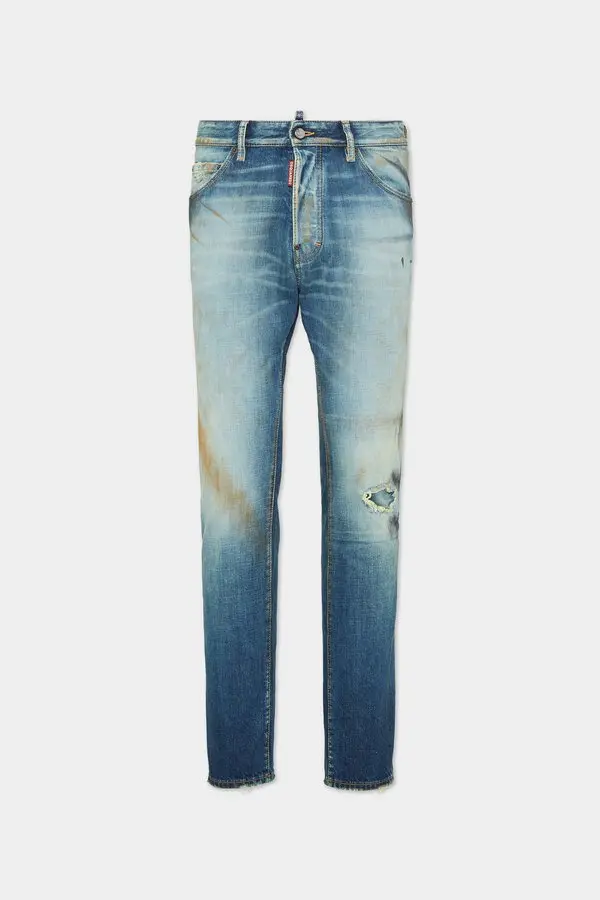 Dsquared2 Medium Rusty Wash Cool Guy Jeans - Blue
