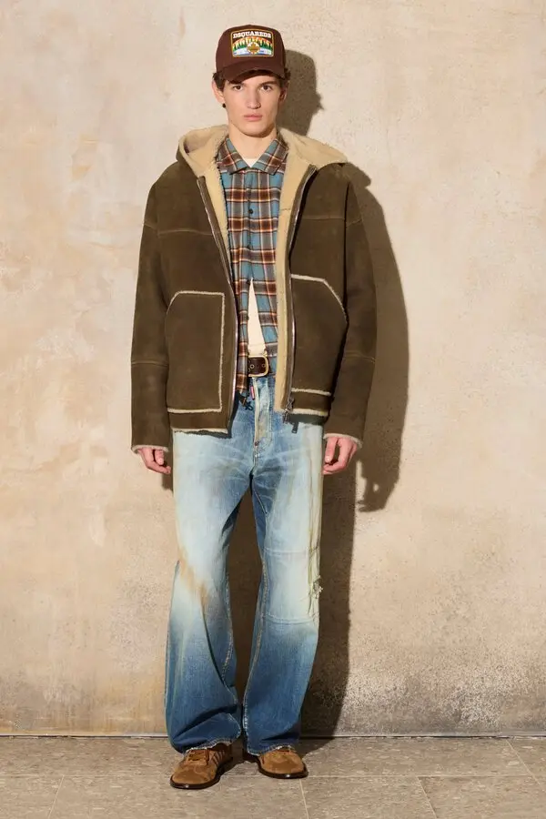 Dsquared2 Medium Rusty Wash Loose Jeans
