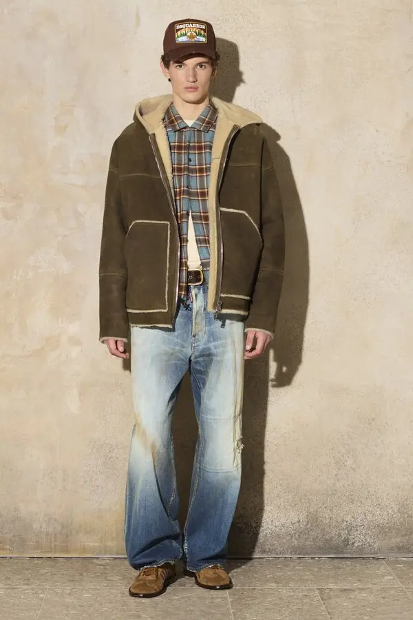 Dsquared2 Medium Rusty Wash Loose Jeans