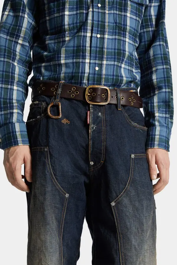 Dsquared2 Dark Dust Wash Loose Carpenter Jeans