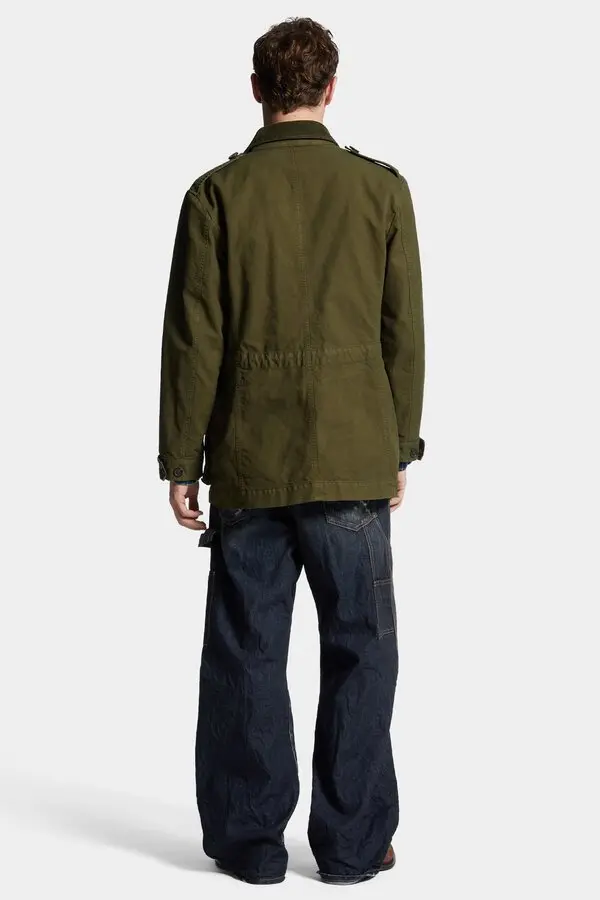 Dsquared2 Dark Wash Loose Carpenter Jeans