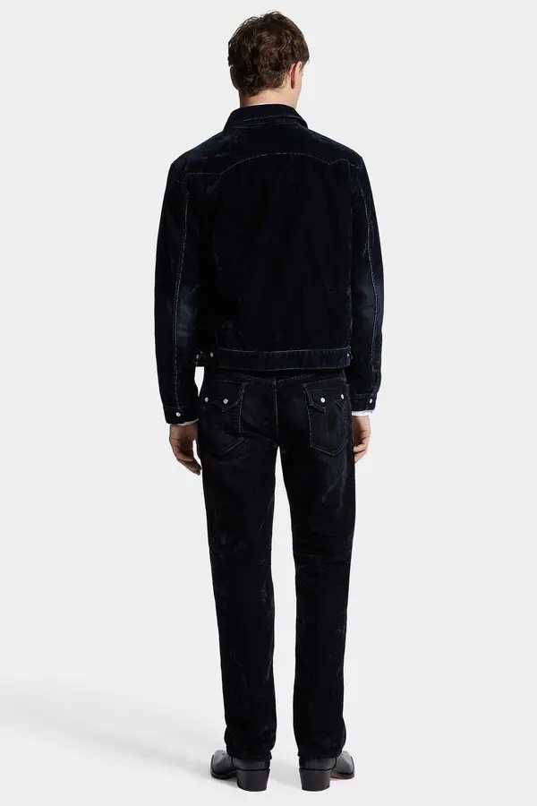 Dsquared2 Flocked Corduroy Jeans