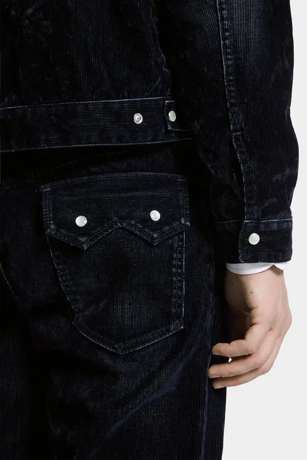 Dsquared2 Flocked Corduroy Jeans