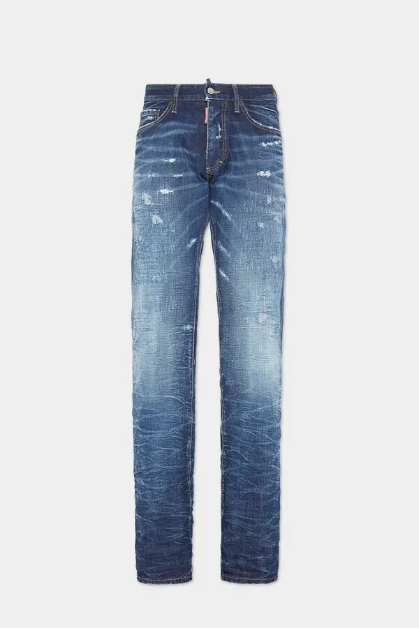 Dsquared2 Dark Scratch Wash American Jean - Blue