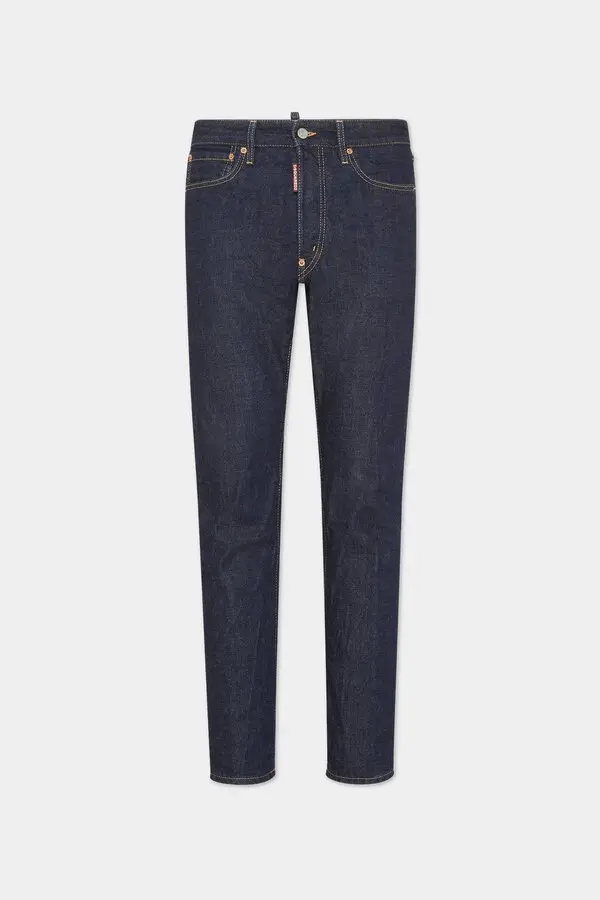 Dsquared2 Dean Jeans In Authentic Denim Wash - Blue