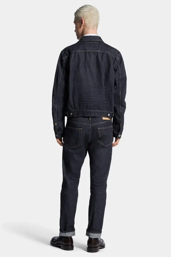 Dsquared2 Dean Jeans In Authentic Denim Wash