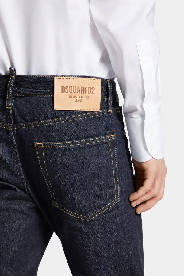 Dsquared2 Dean Jeans In Authentic Denim Wash