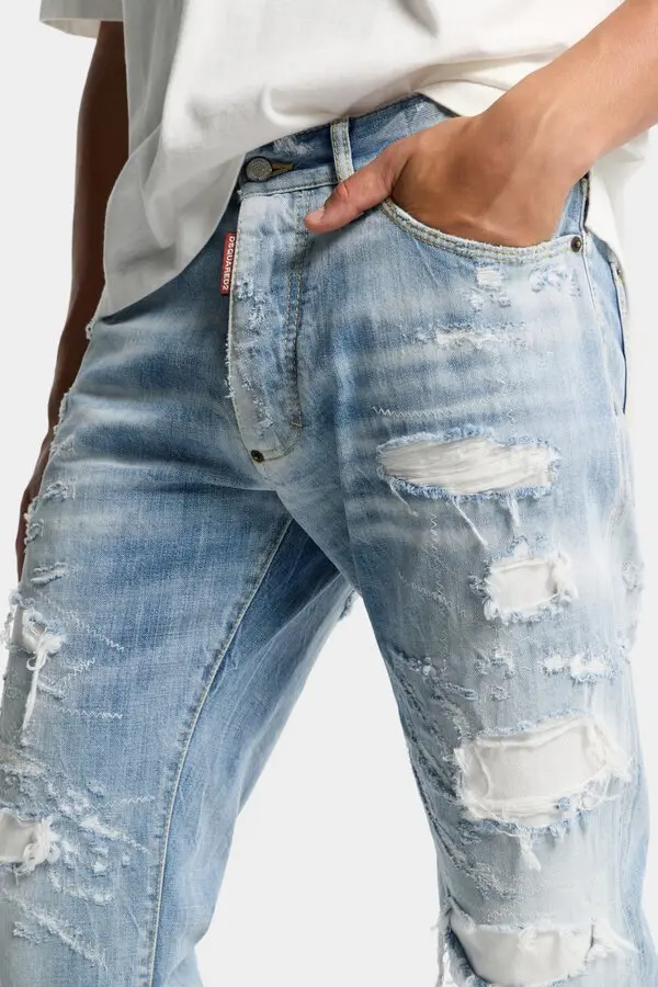 Dsquared2 Distressed Denim Jeans