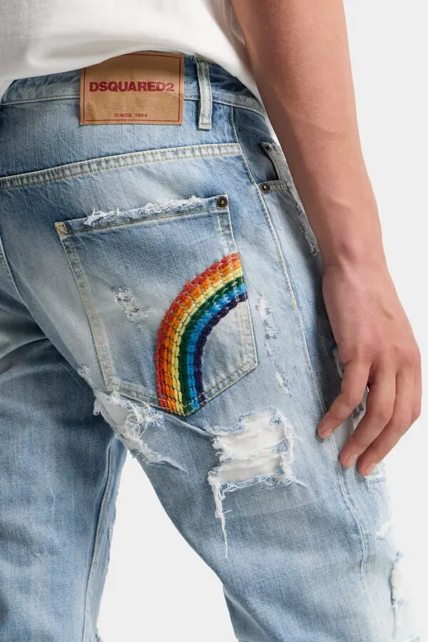 Dsquared2 Distressed Denim Jeans