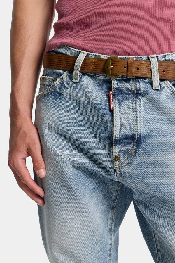 Dsquared2 Light Wash Teddy Jeans