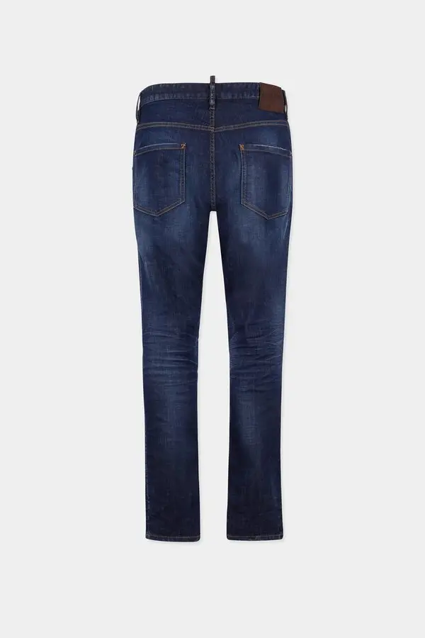 Dsquared2 Dark Clean Wash Teddy Jeans