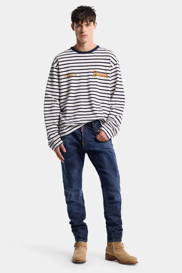 Dsquared2 Dark Clean Wash Teddy Jeans