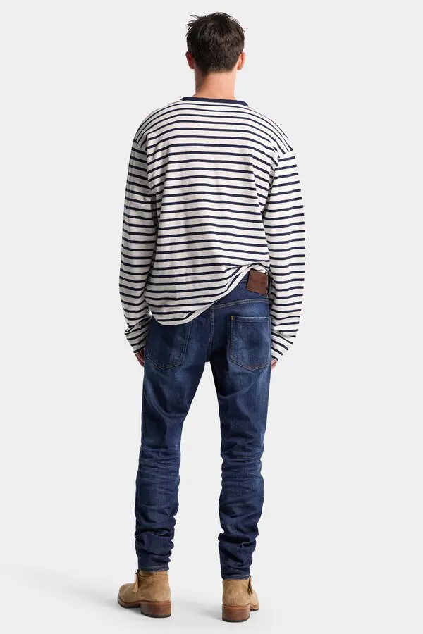 Dsquared2 Dark Clean Wash Teddy Jeans