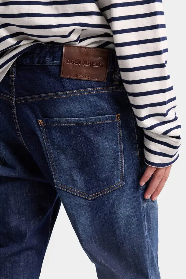 Dsquared2 Dark Clean Wash Teddy Jeans