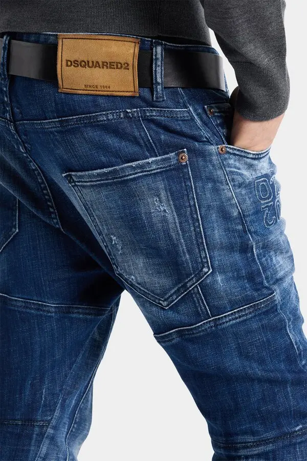 Dsquared2 Dark Milky Way Biker Jeans
