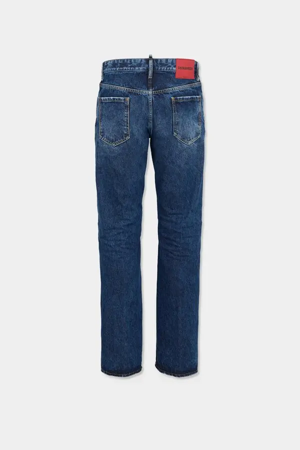 Dsquared2 Dark Wash Relaxed Fit Jeans