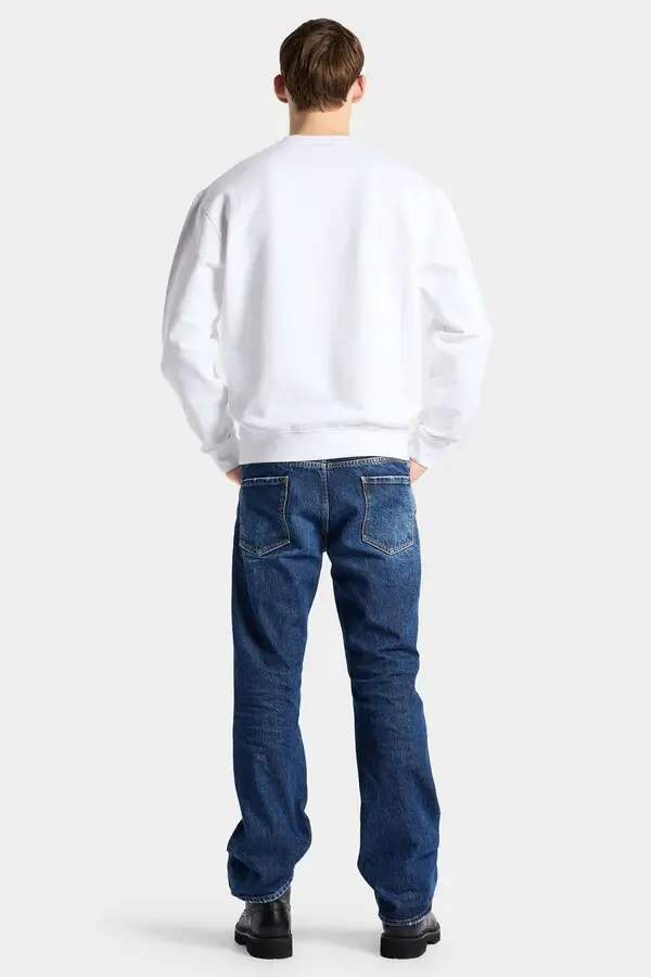 Dsquared2 Dark Wash Relaxed Fit Jeans