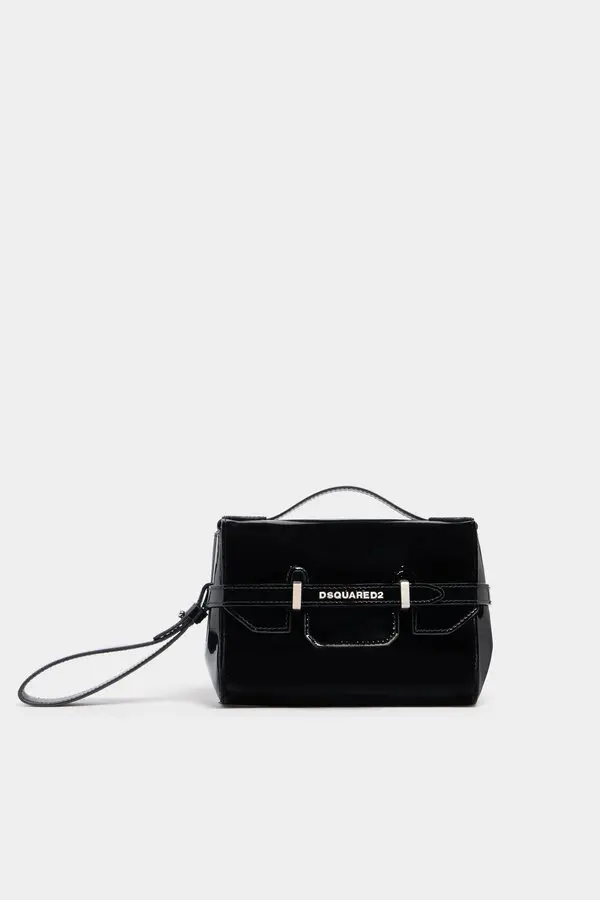 Dsquared2 Twin Clutch Bag - Black