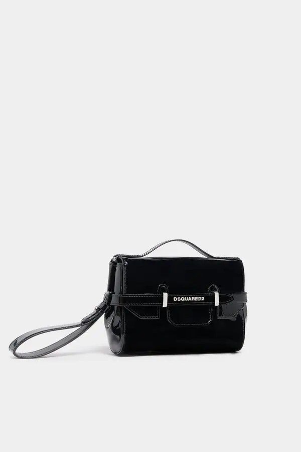 Dsquared2 Twin Clutch Bag - Black