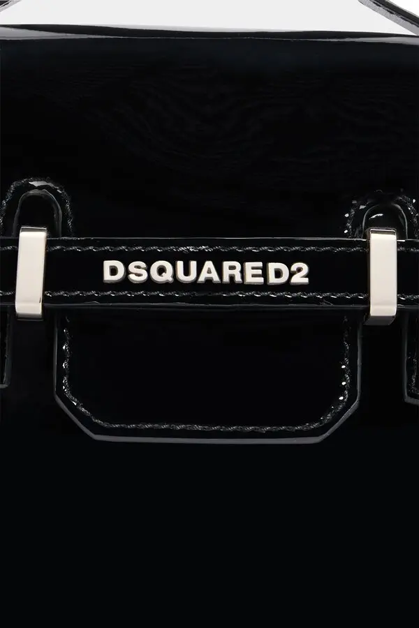 Dsquared2 Twin Clutch Bag - Black