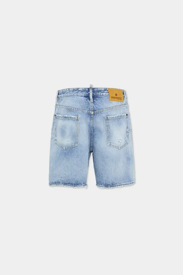 Dsquared2 Light Wash Marine Shorts