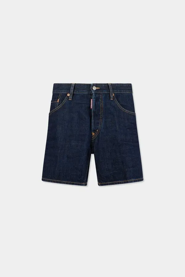 Dsquared2 Cimosa Japanese Selvedge Denim Shorts - Blue