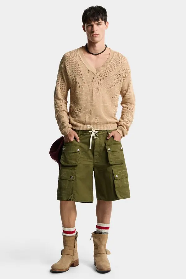 Dsquared2 Multi-pocket Cargo Shorts