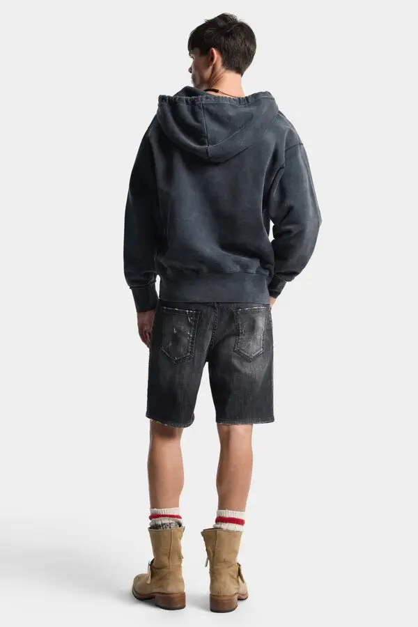 Dsquared2 Fog Marine Denim Shorts