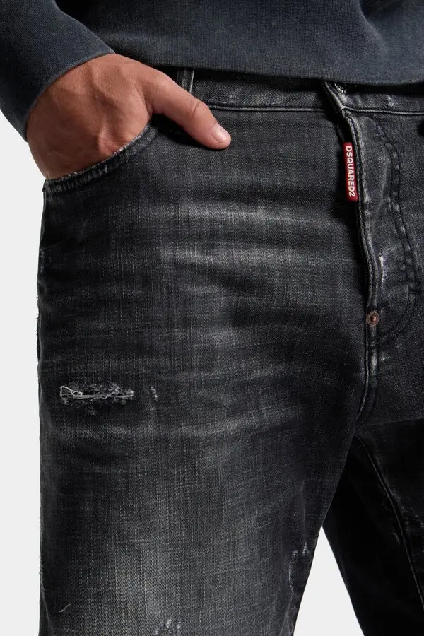 Dsquared2 Fog Marine Denim Shorts