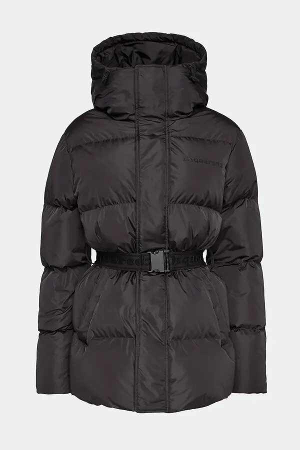 Dsquared2 Padded Belted Puff Coat