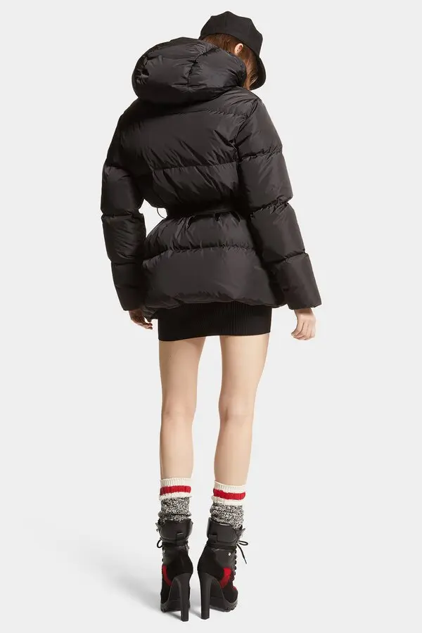 Dsquared2 Padded Belted Puff Coat