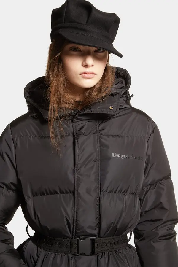 Dsquared2 Padded Belted Puff Coat