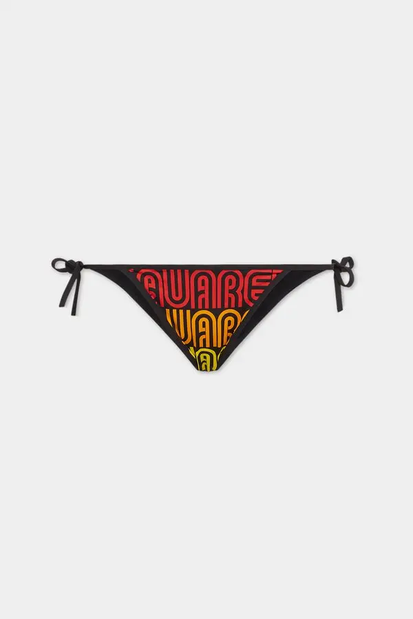 Dsquared2 Allover Logo Bikini Briefs - Fantasy