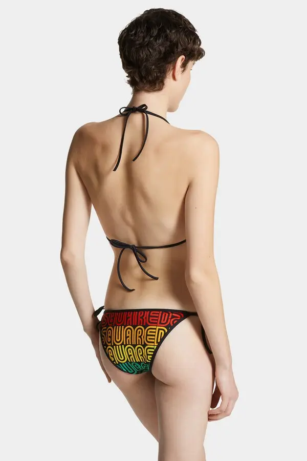 Dsquared2 Allover Logo Bikini Briefs