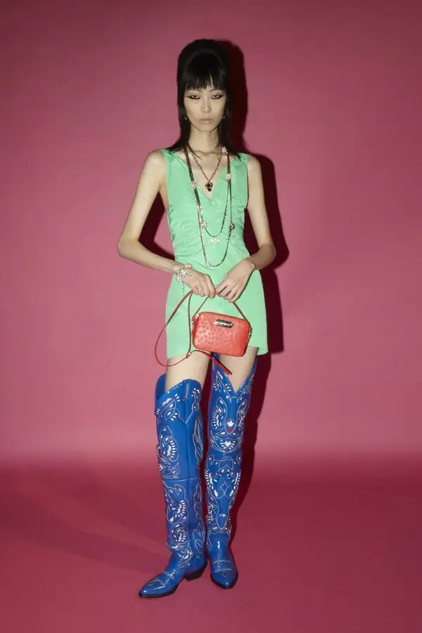 Dsquared2 Gathered Mini Dress
