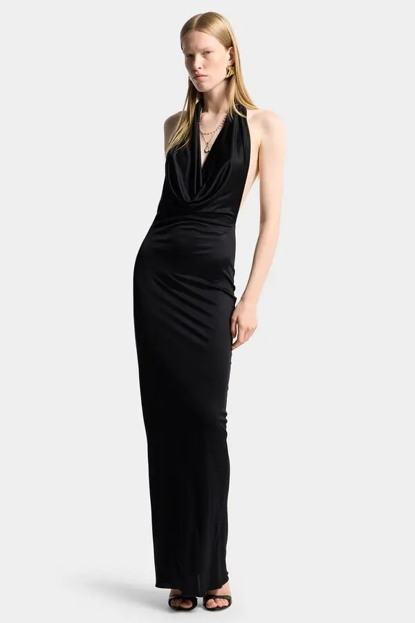 Dsquared2 Halterneck Maxi Dress