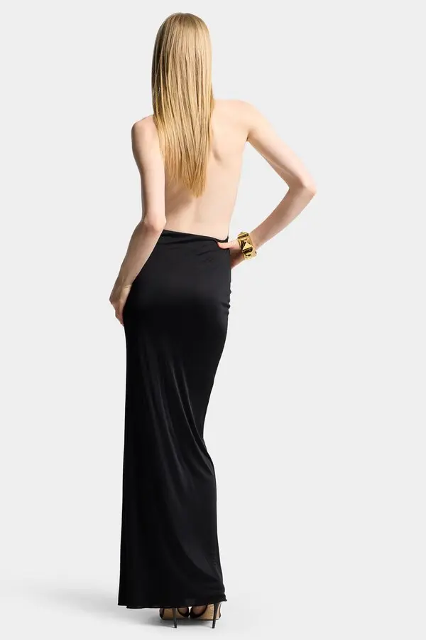 Dsquared2 Halterneck Maxi Dress