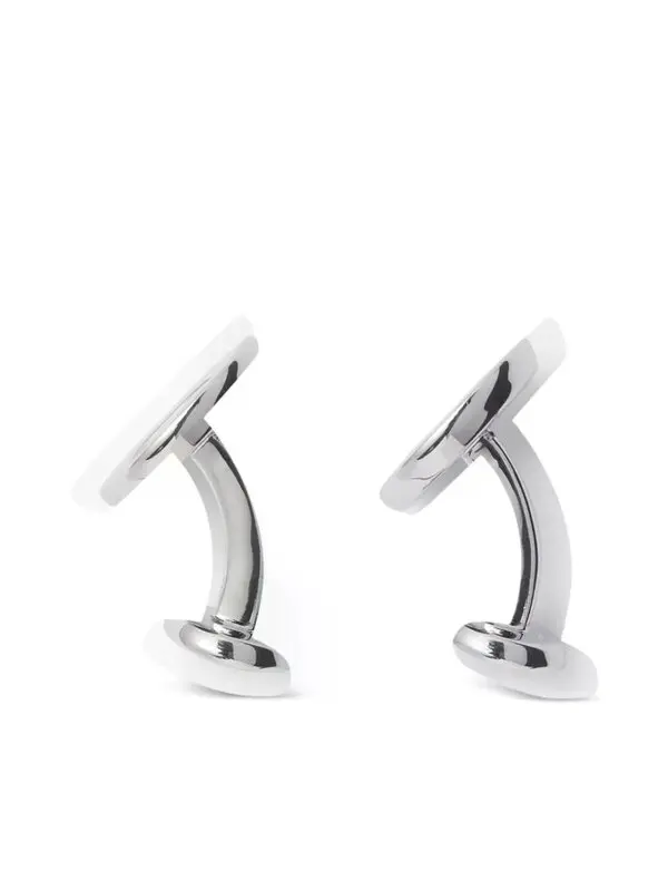Burberry Logo-debossed Cufflinks